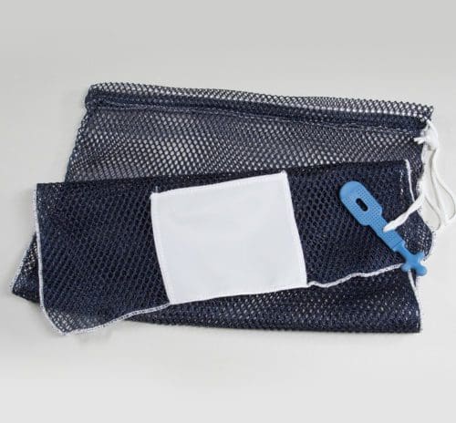 Mesh Laundry Bag with Rubber Closure, Buy Wholesale