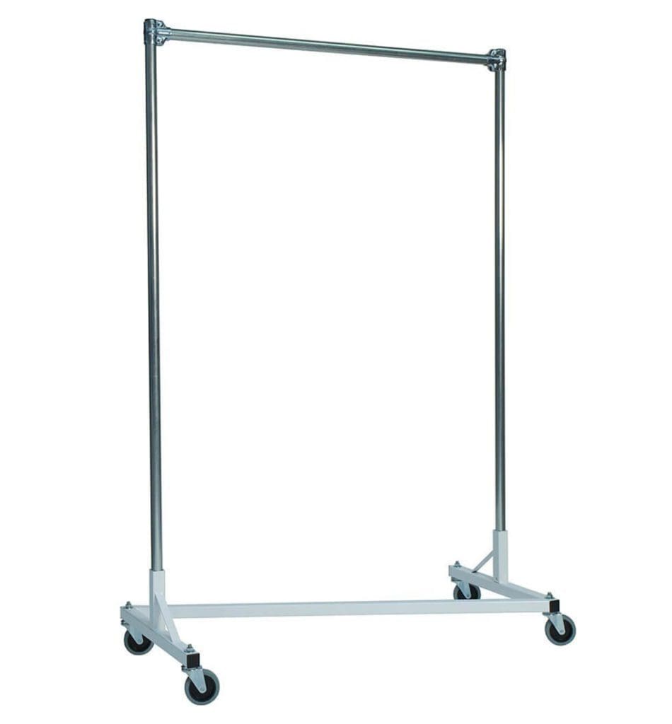 Z-Rack, Heavy Duty-48″ Long Base, Single Rail W/72″ -Texon Athletic