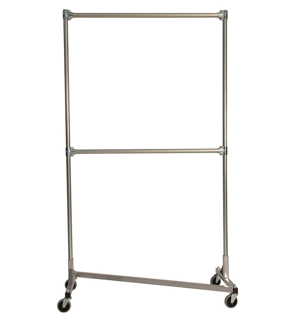 Z-Rack- 48″ Long Base, Double Rail W/84″ -Texon Athletic