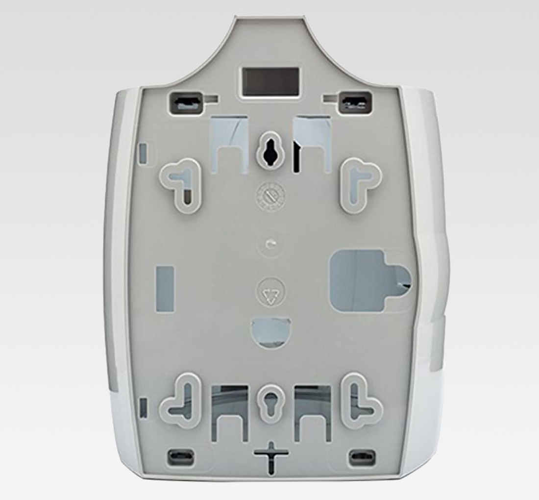 Contemporary Center Pull Wall Dispenser – Smoke Grey - Texon Athletic