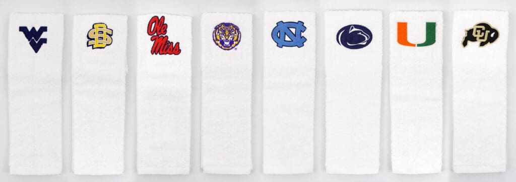 Custom Embroidered Quarterback Football Towels
