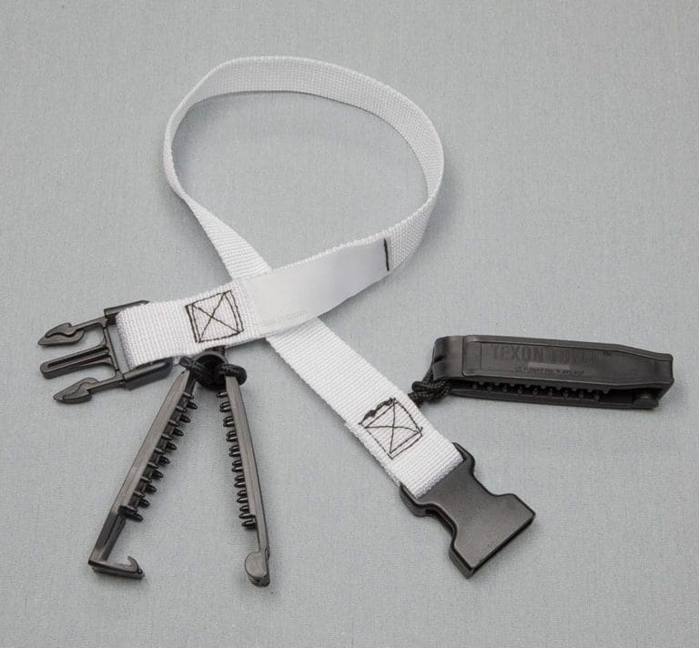 Laundry Loop, Straps with Double Sock Clips - Texon Athletic Towel