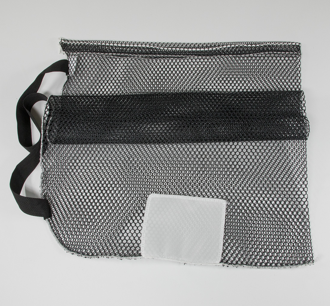 24 x 36 Heavy Duty Mesh Ball Bag Shoulder Strap, Draw-cord ID Patch ...