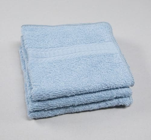 12x12 Standard Color Washcloths - 1 lb/dz - Texon Athletic Towel